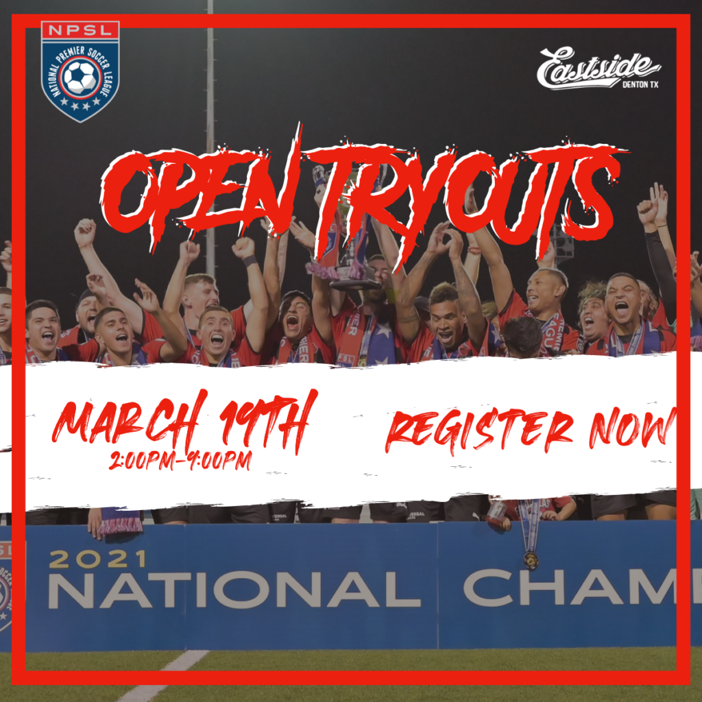 Denton Diablos » Product categories » Tryout