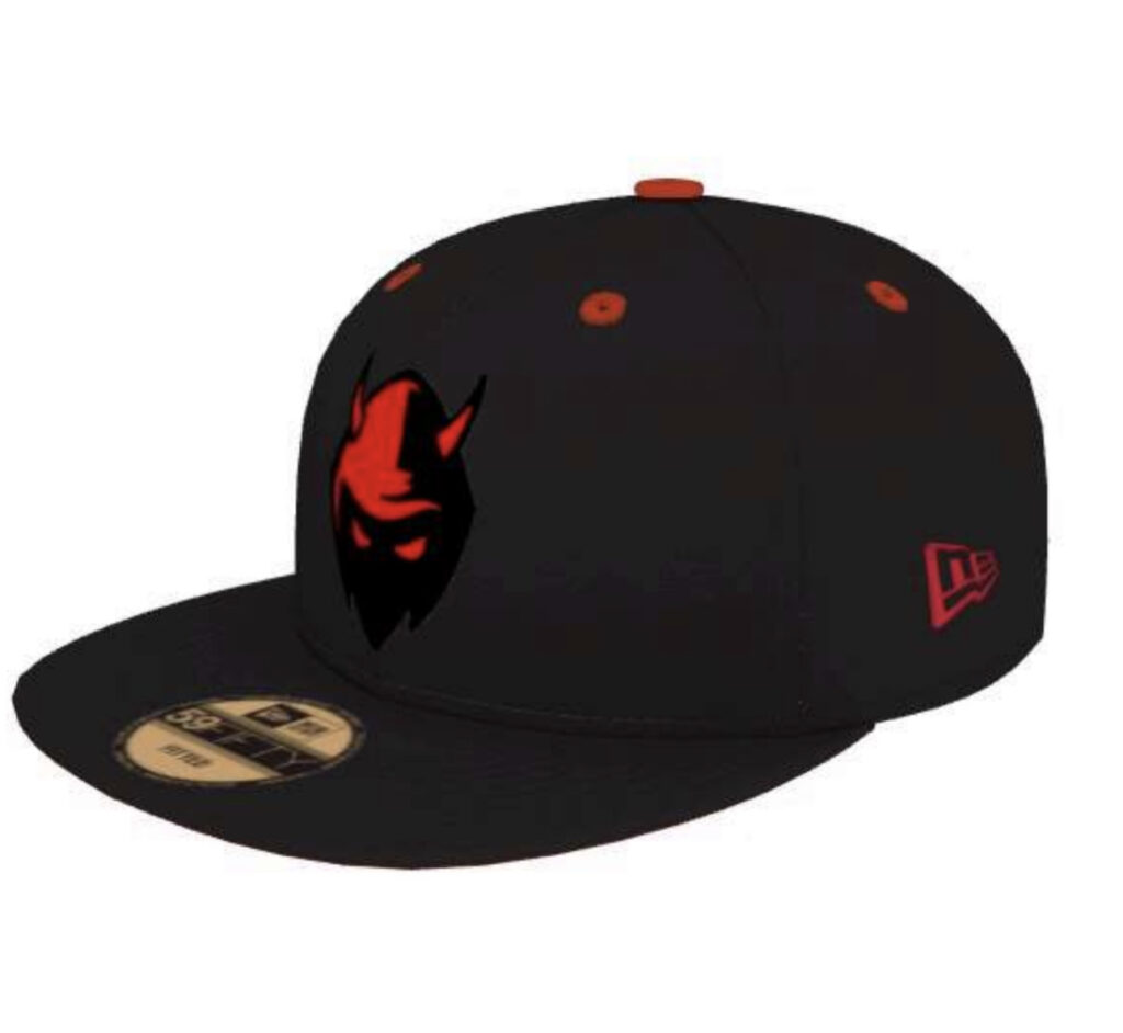 Denton Diablos » New Era Fitted Hat